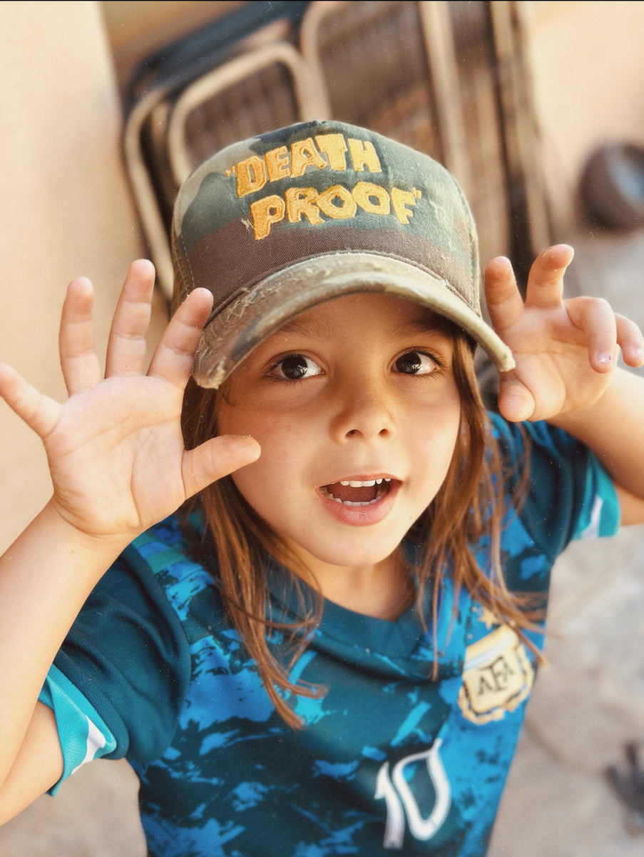 DEATH PROOF DISTRESSED EMBROIDERED – Local Boogeyman
